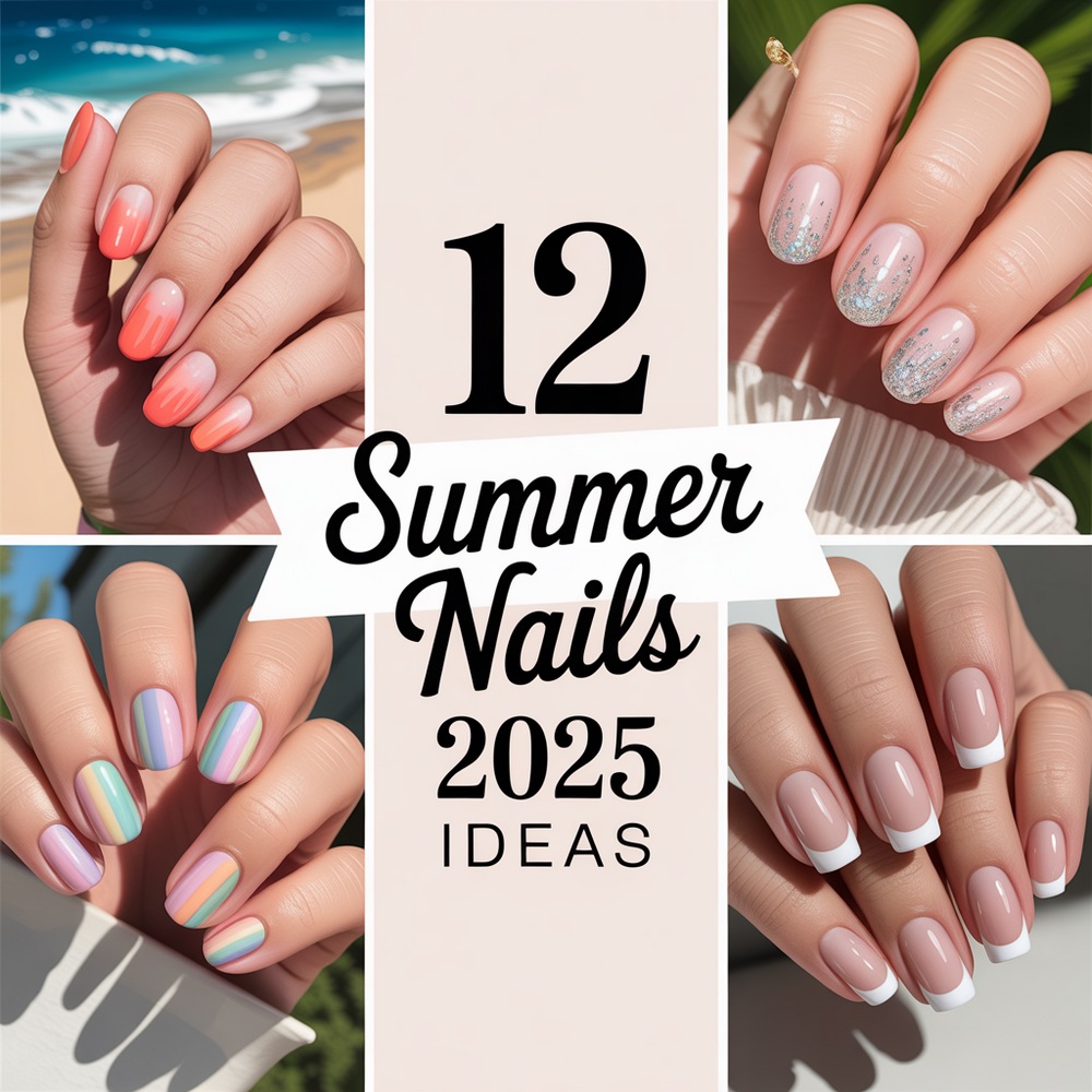 12 Summer Nails 2025 ideas - Katy Craft Ideas